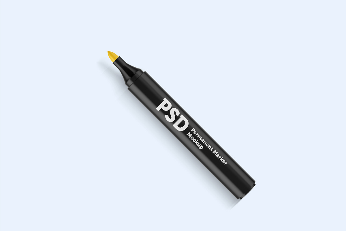 Matte Permanent Marker Mockup, a Product Mockup by Green Art - 2