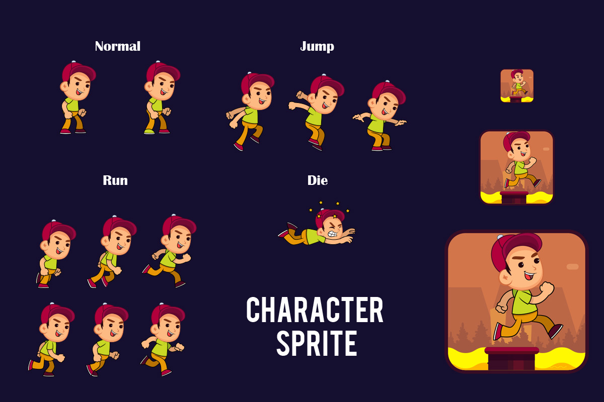 Flat Game Complete UI Kit, an Illustration by Game_Designer | Creative ...