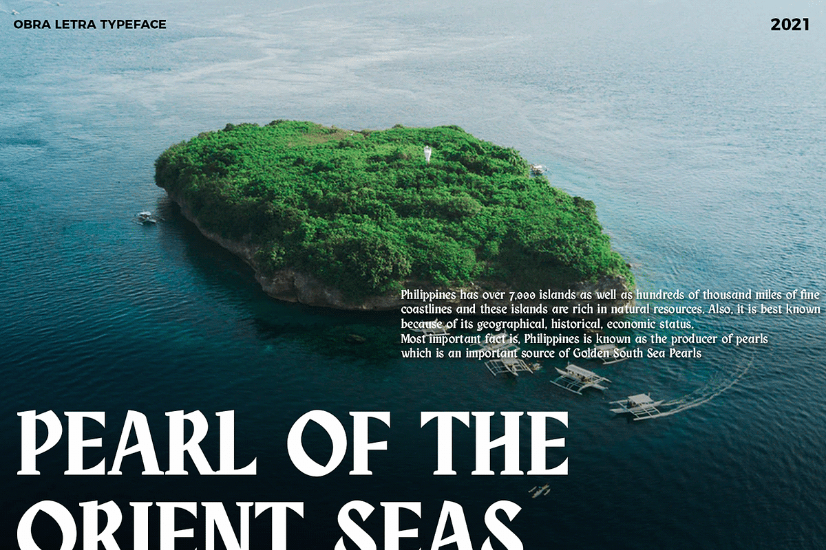 Obra Letra Typeface
