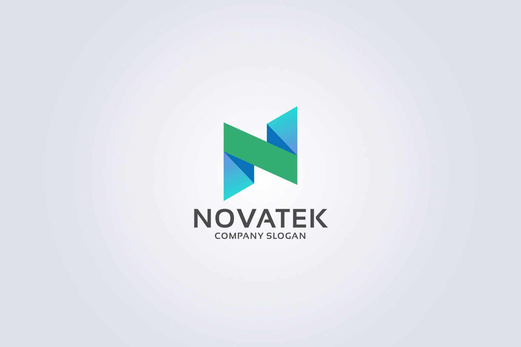 Novatek Letter N Logo | Branding & Logo Templates ~ Creative Market