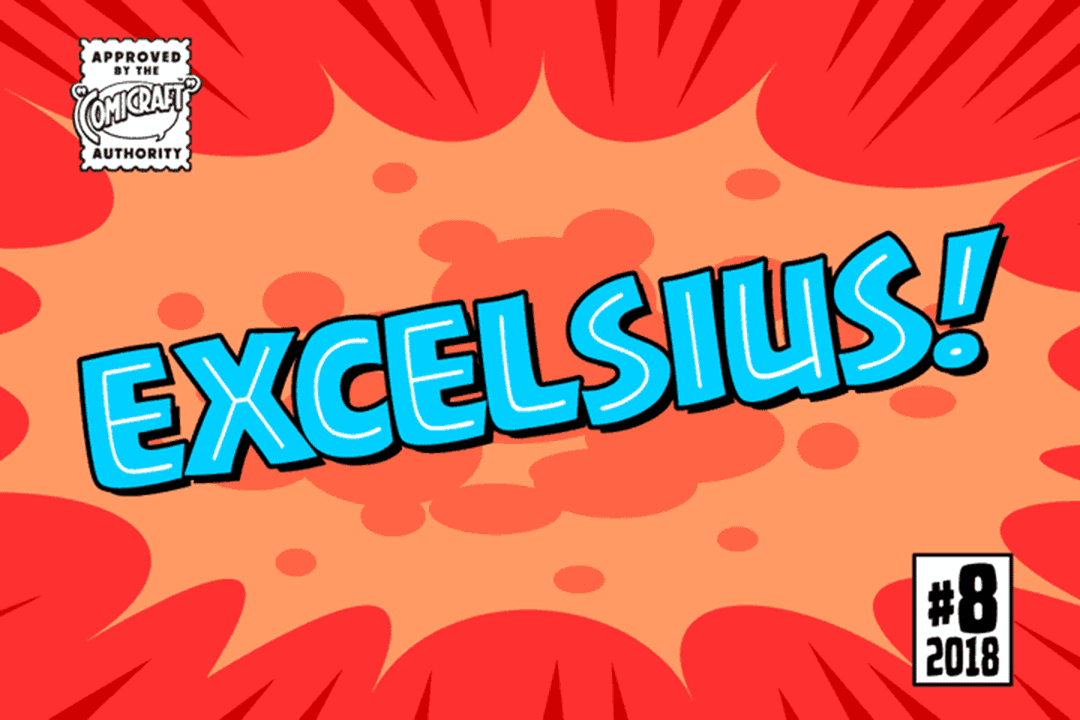 Excelsius - powerful comic book SFX!, a Font by Comicraft Fonts