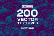 200 Vector Abstract Textures, a Texture Graphic by RuleByArt