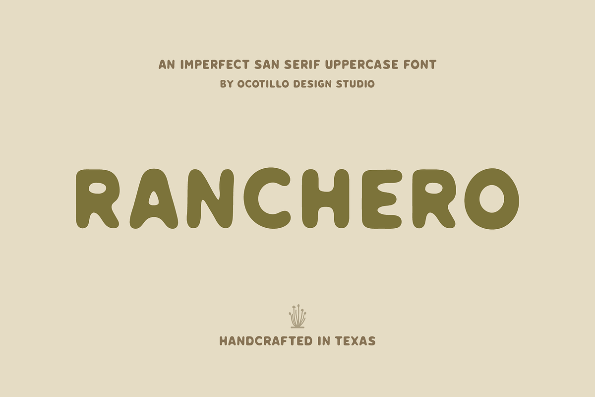 RANCHERO Font - Ocotillo Design Studio