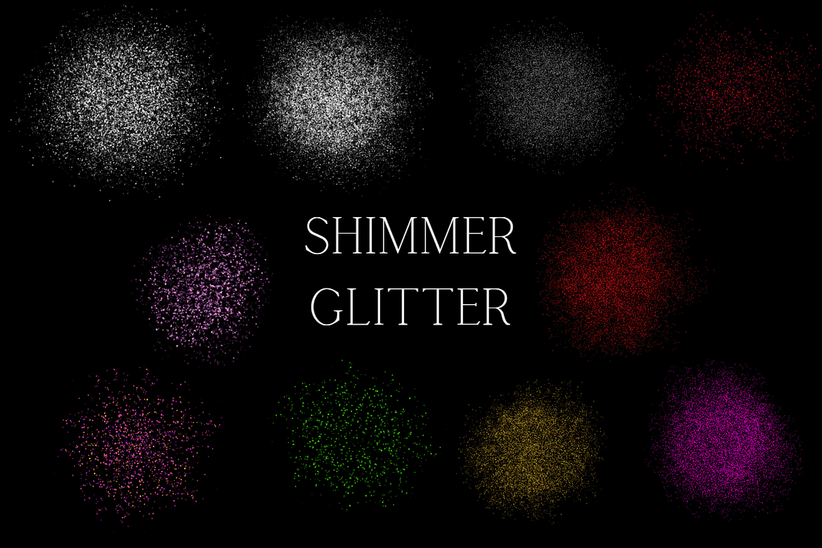 Glitter Elements, an Illustration by tahananeart