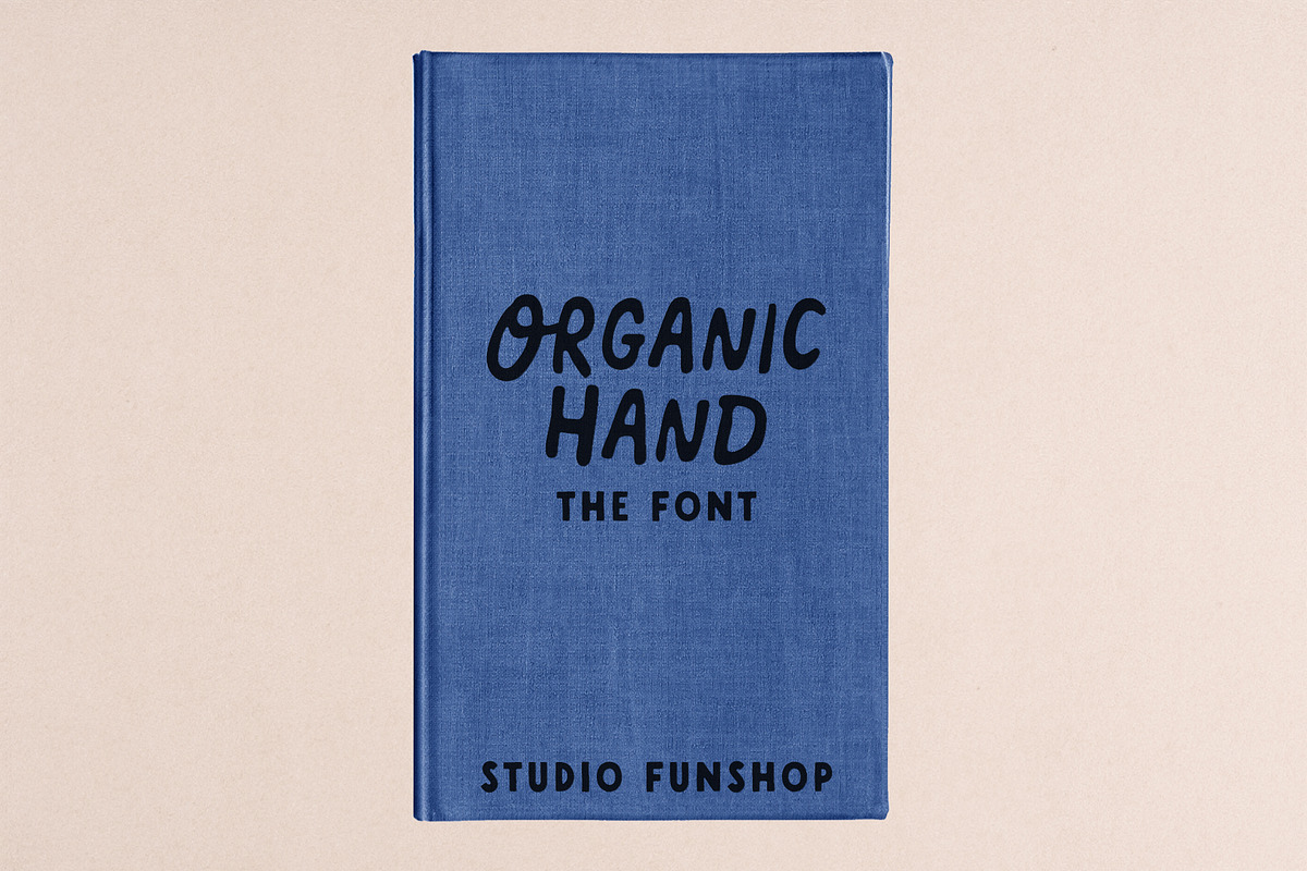Organic Hand - Semi-script Font, a Font by Studio Funshop by Kelli