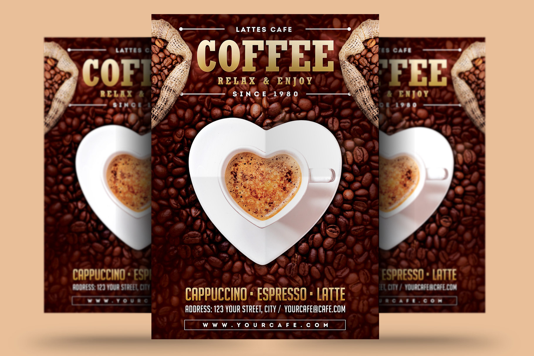 Coffee Flyer, a Flyer Template by Rafoz | Creative Market