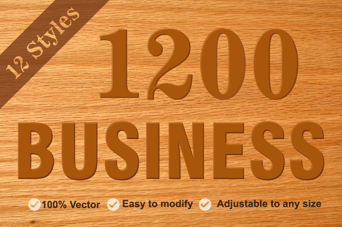 1200 Business Bundle Icons Pack, an Outline Icon by Dinosoftlabs