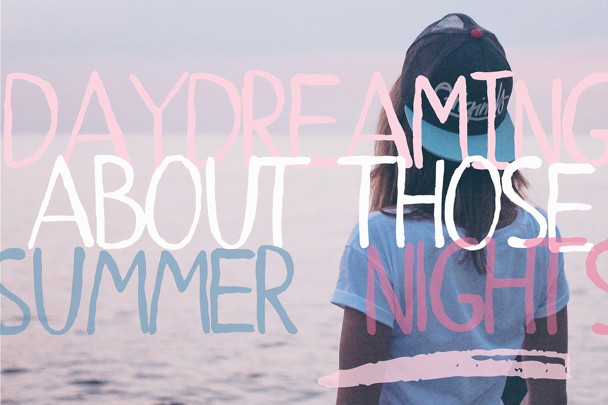Revolt Typeface, a Script Font by Lila Miller