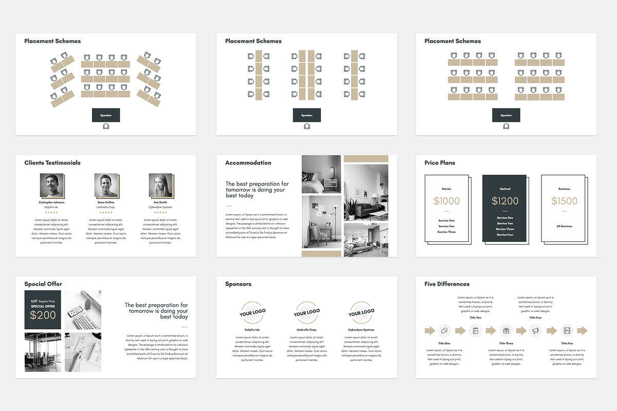 Event Proposal PowerPoint Template, a Presentation Template by ...