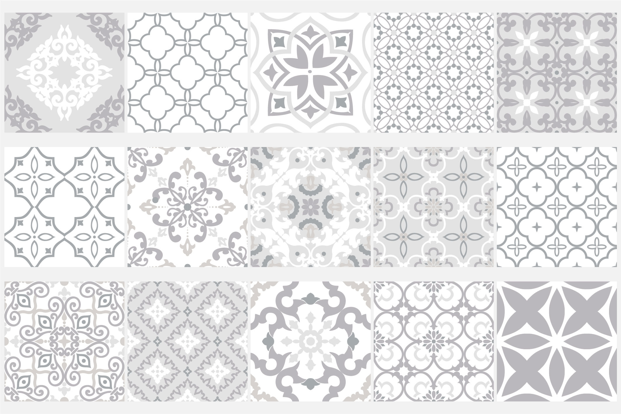 Tile seamless vector patterns | Graphic Patterns ~ Creative Market