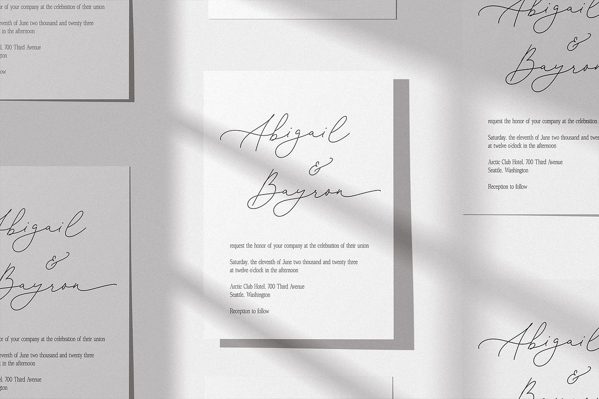 Kamila Arthur // Heart Script Font, a Handwritten Font by PeachCreme