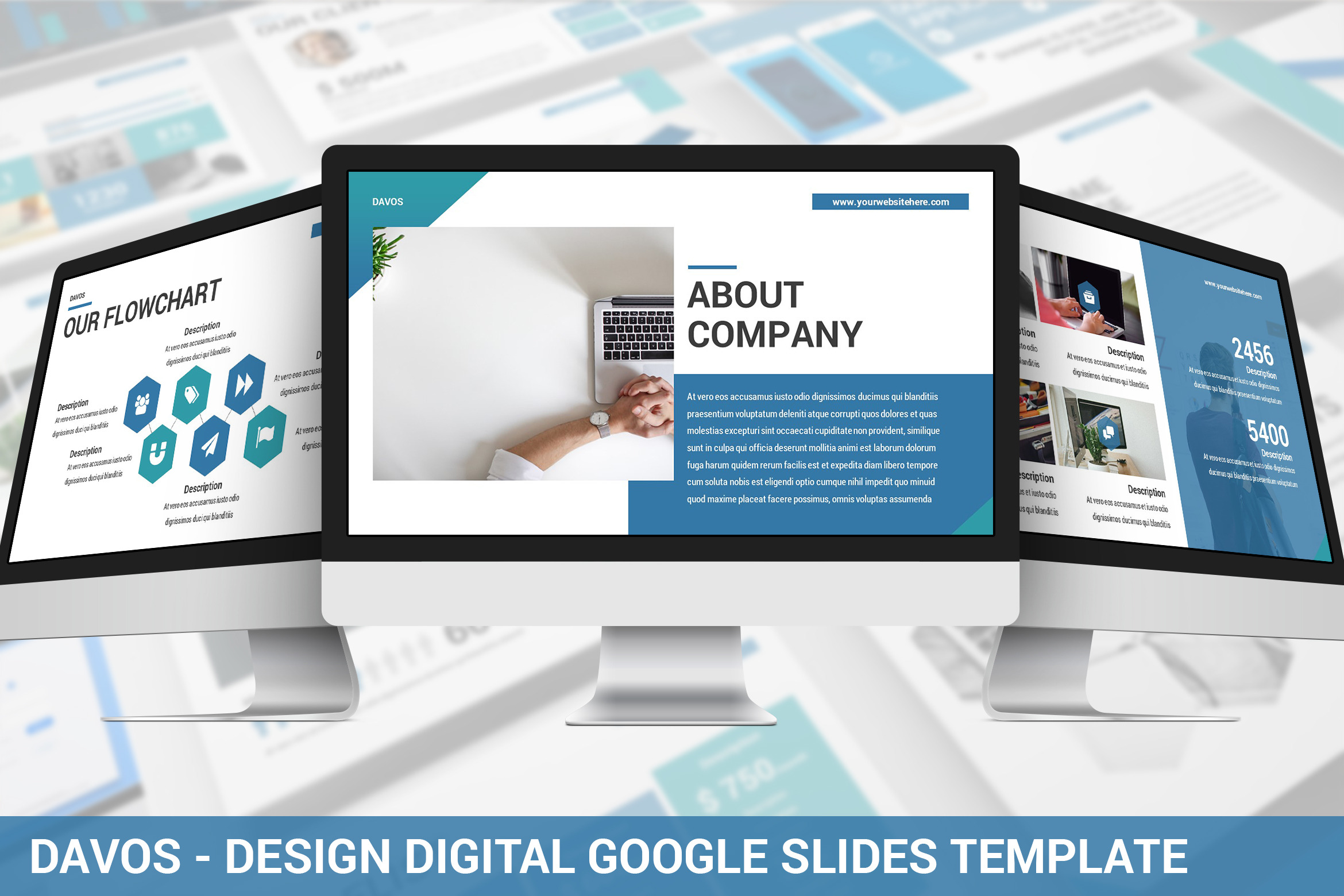 Davos - Design Digital Google Slides, a Presentation Template by ...