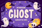 Ghost Fonts, a Script Font by Fox7 By Rattana