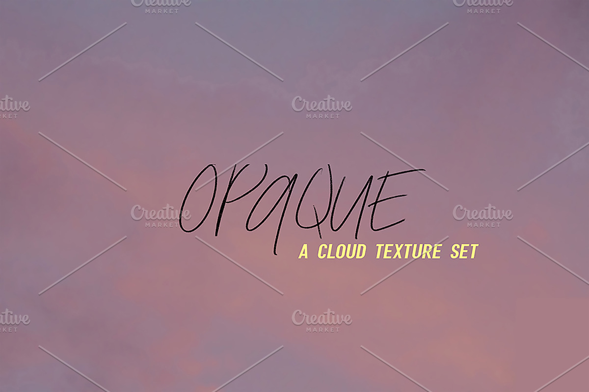 Opaque Cloud Texture Backgrounds, a Nature Photo by Shimmer Studio