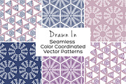Drawn In Seamless Vector Patterns | Graphic Patterns ~ Creative Market