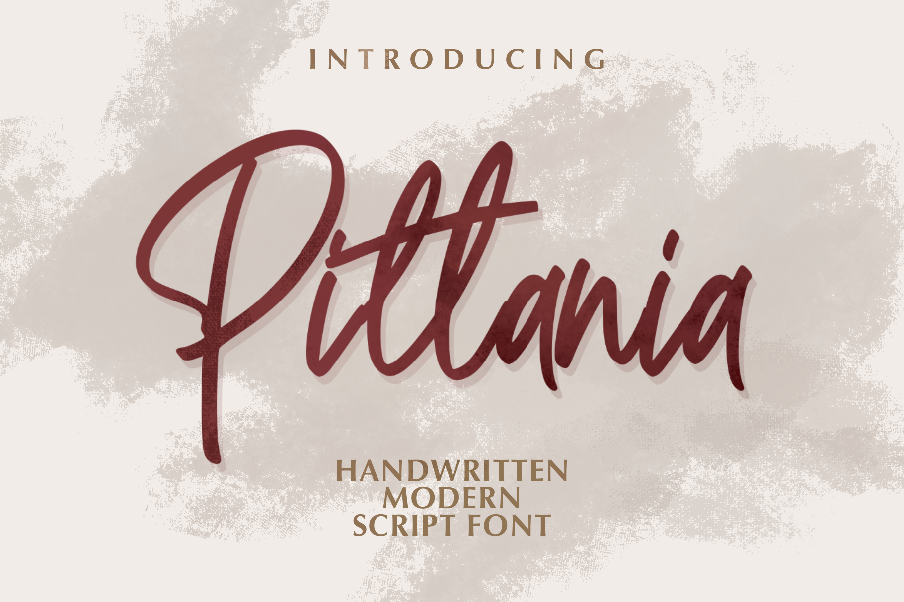 Pittania | Script Fonts ~ Creative Market