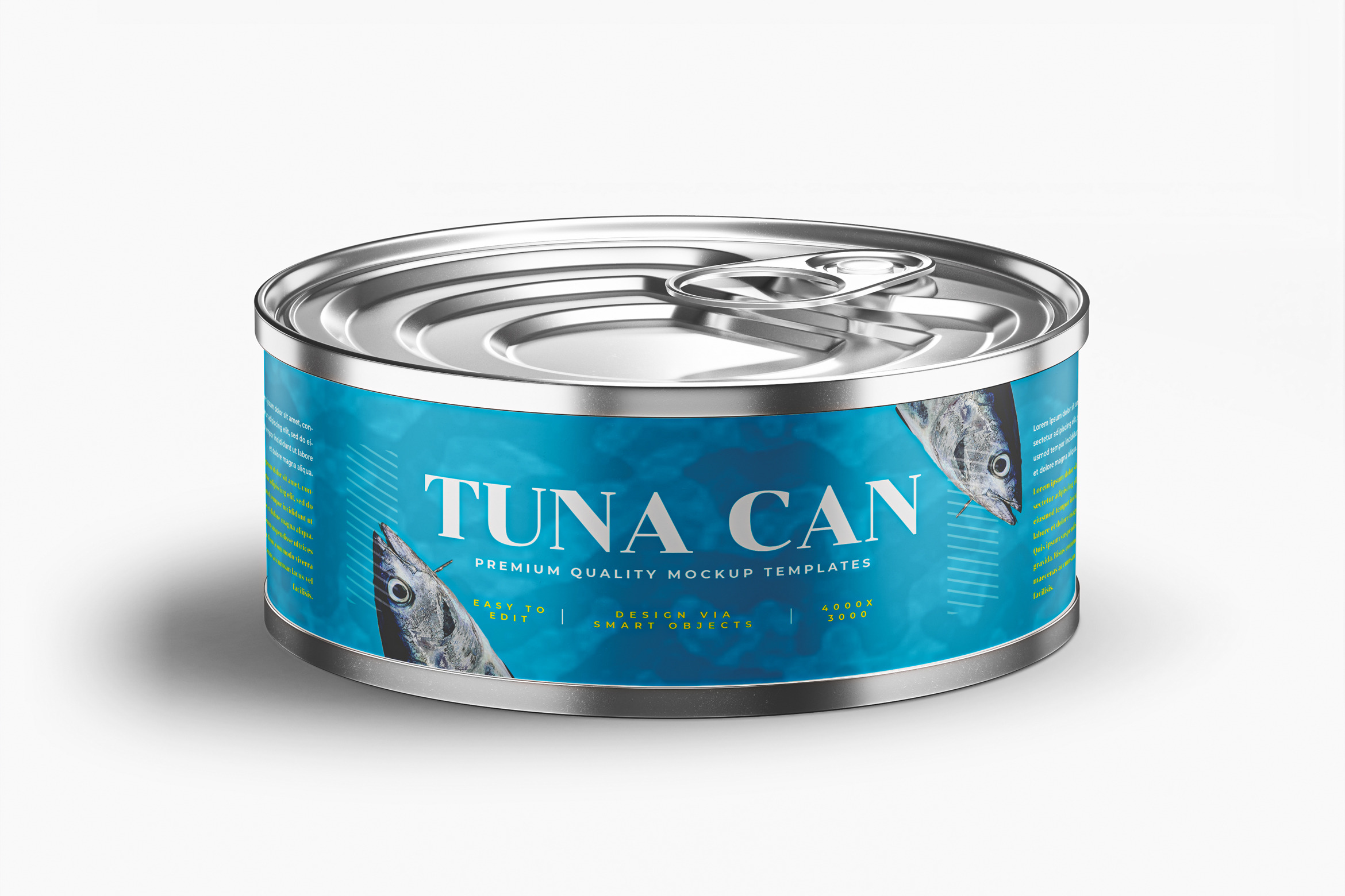 Tuna Tin Can Mockup, a Packaging Mockup by Designer Dude | Creative Market