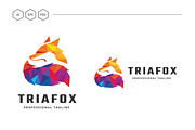 Triangle Fox Logo, a Branding & Logo Template by Design_Planet