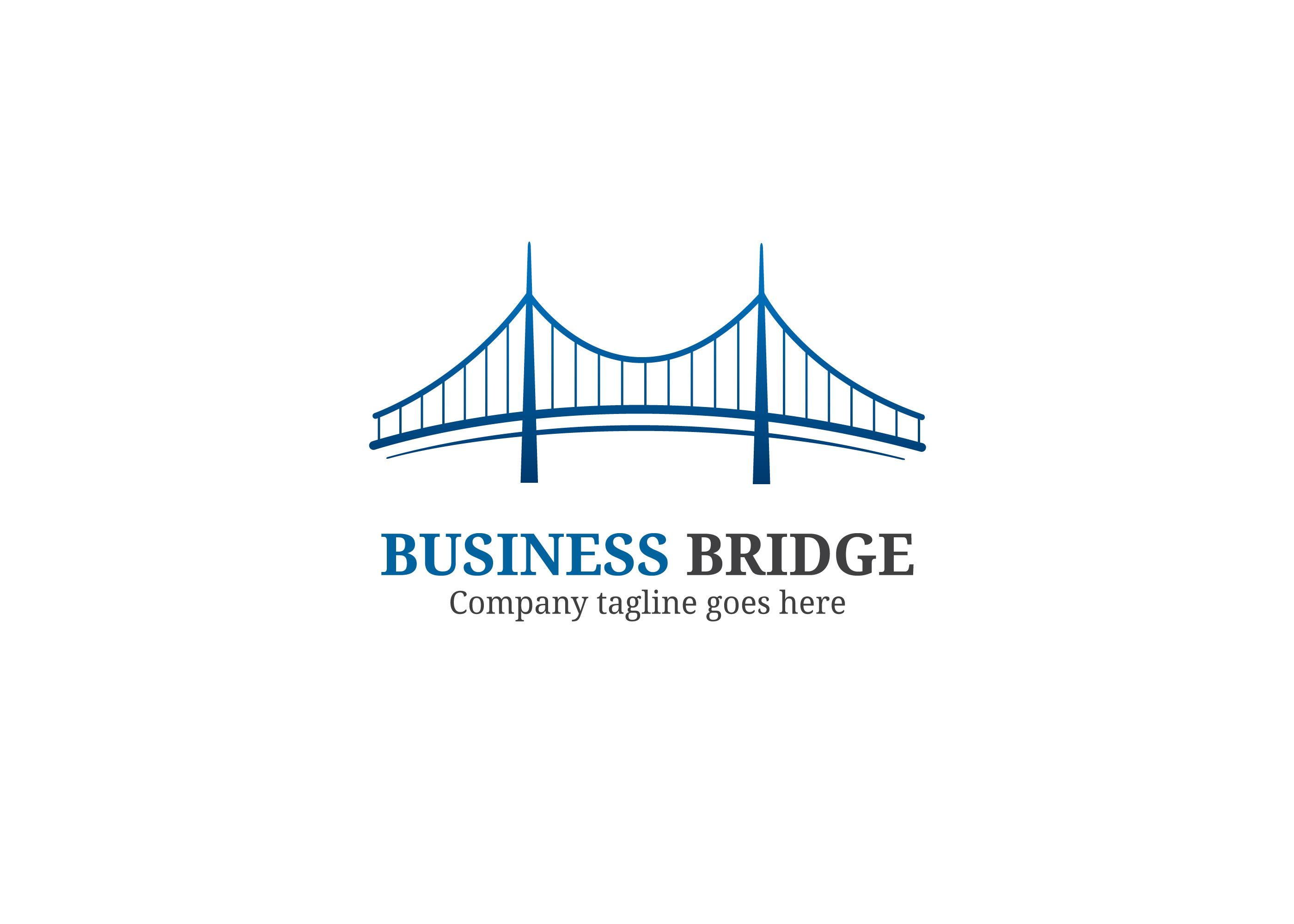 Business Bridge Logo, a Branding & Logo Template by XpertgraphicD