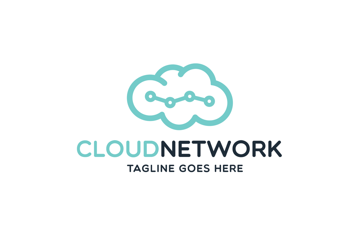 Cloud Network Logo Template, a Branding & Logo Template by Rekisaurus