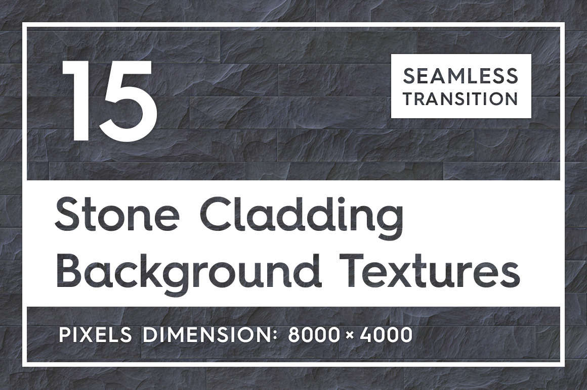15 Seamless Stone Cladding Textures, a Texture Graphic by Textures ...