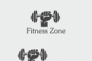 Fitness Zone Logo Template, a Branding & Logo Template by Raj Shop