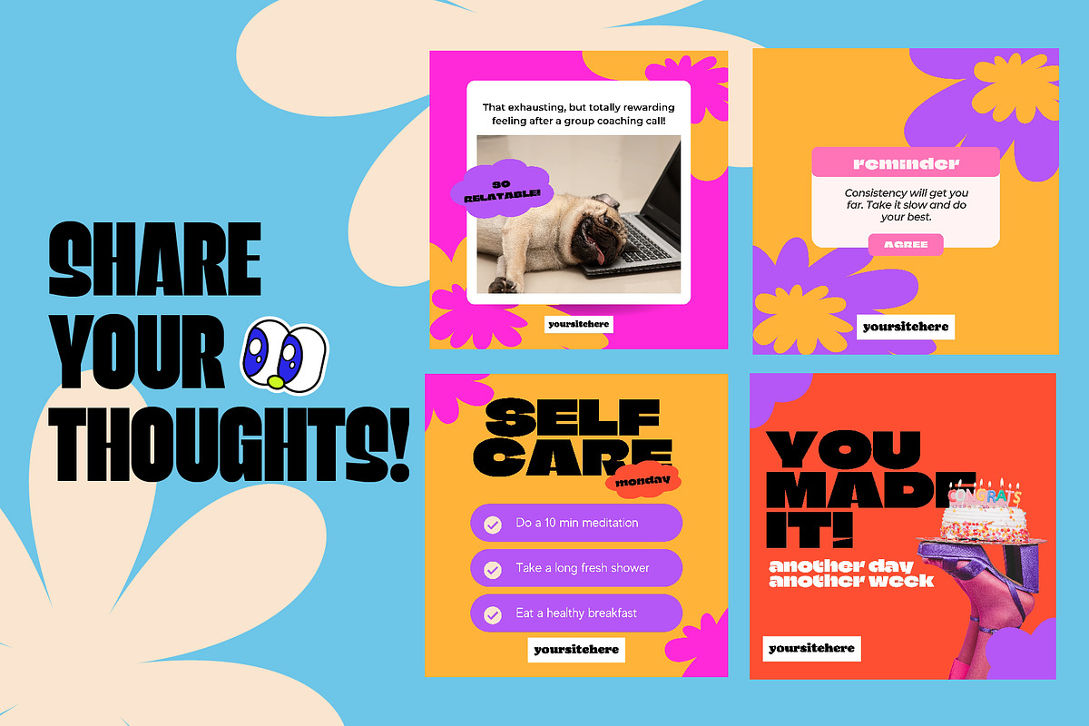 Bold Gen Z - Canva Templates 2, a Social Media Template by othersbyalex