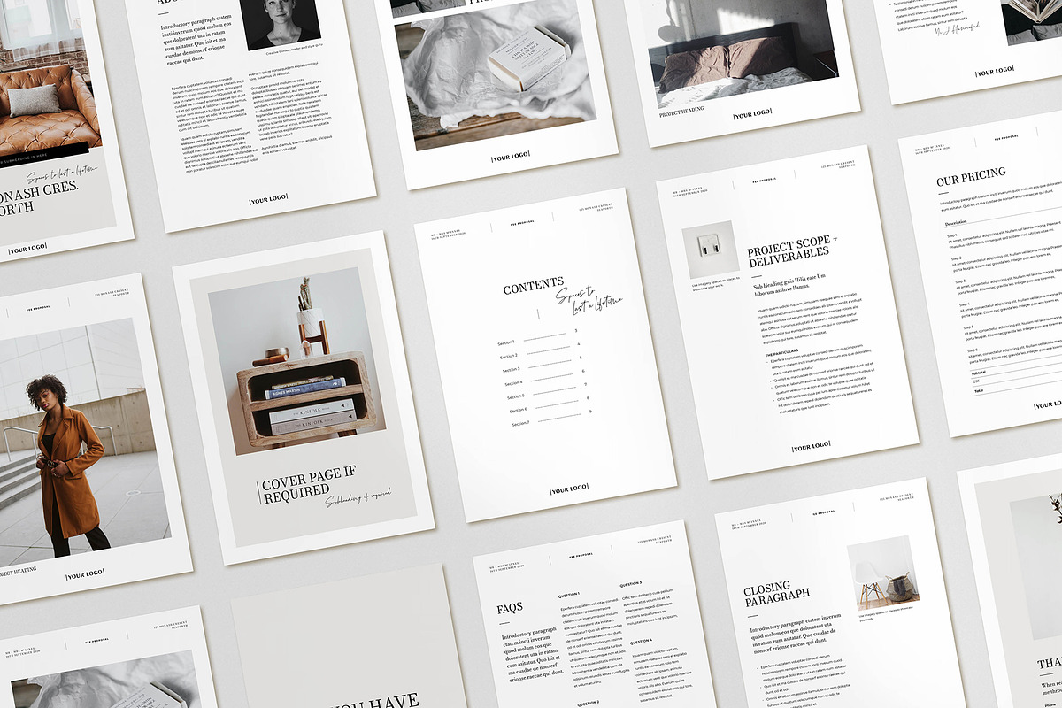 The AC - Proposal Template, a Presentation Template by The Design Order ...