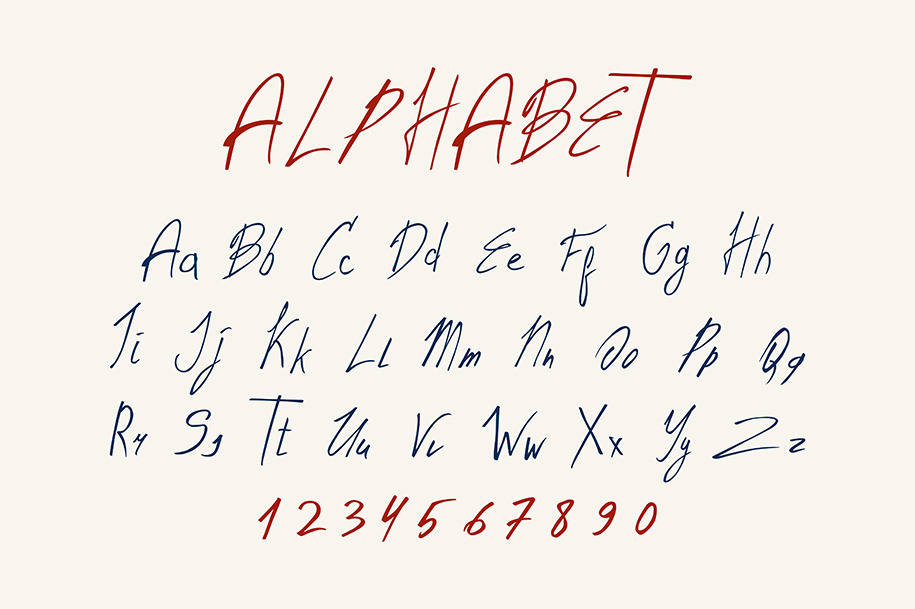 Handwritten alphabet | Texture Illustrations ~ Creative Market
