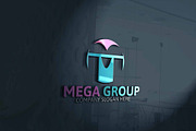 Mega Group / M Letter Logo, a Branding & Logo Template by Josuf Media