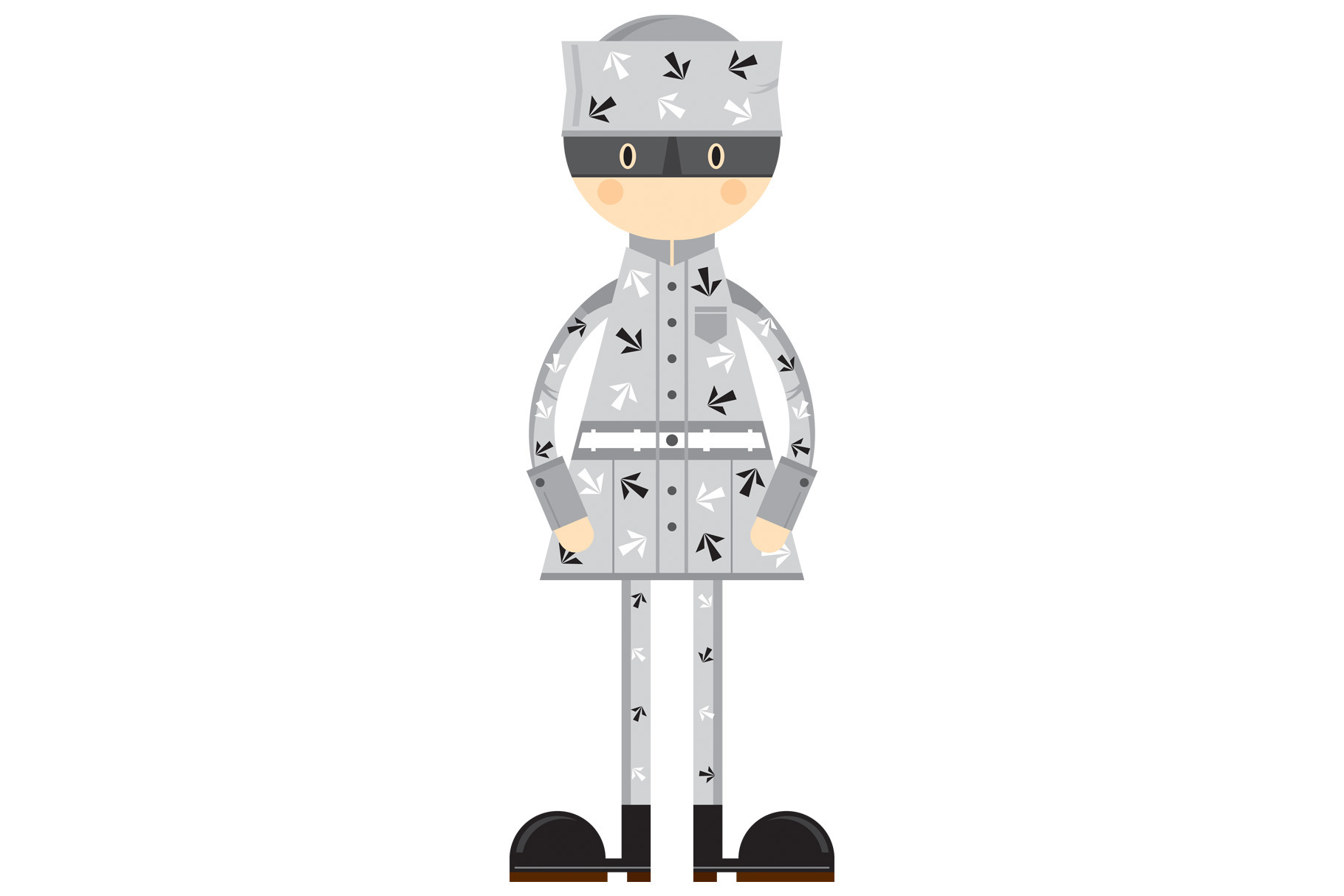 Cute Cartoon Prisoner, an Illustration by Mark Murphy Creative