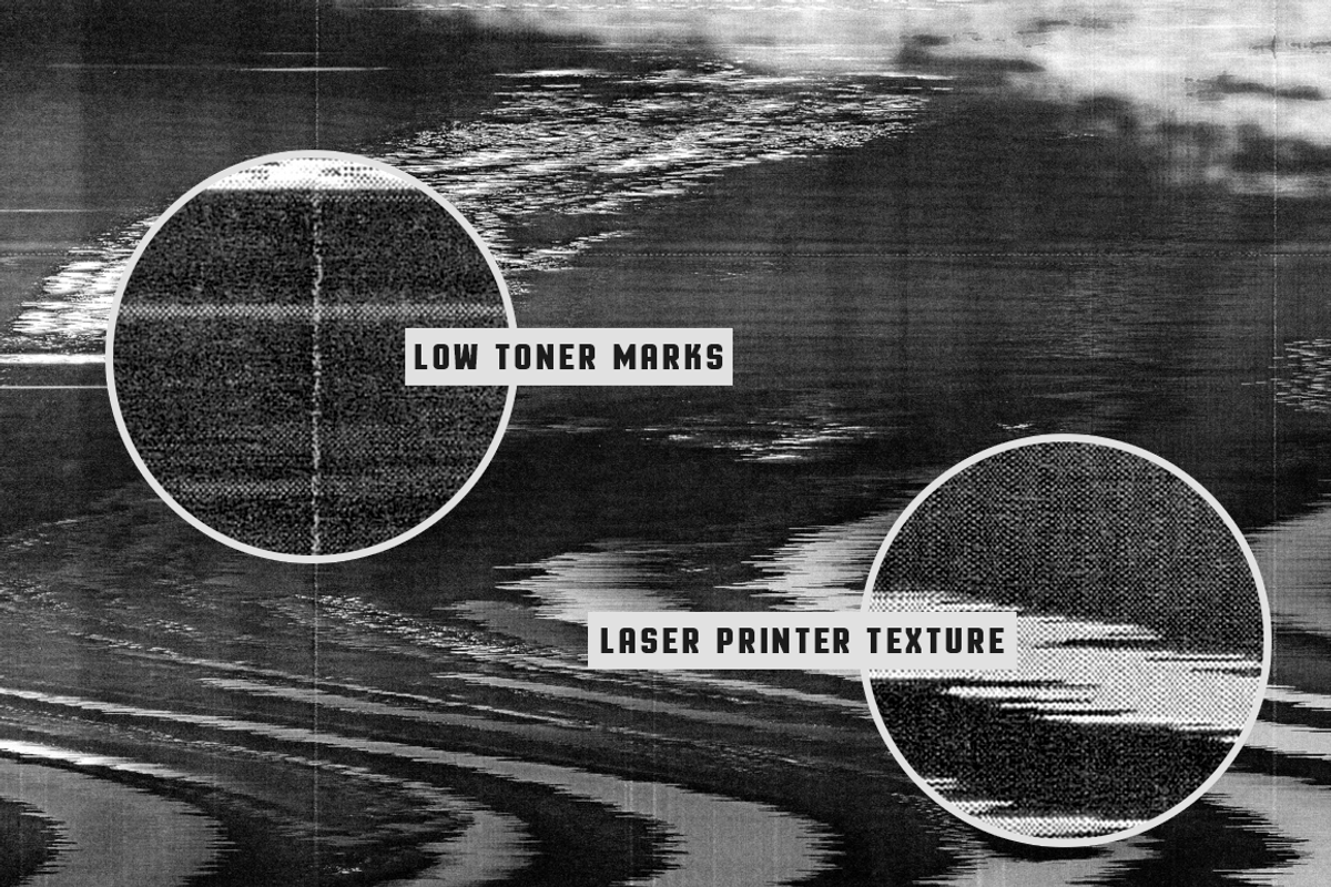 Toner Glitch photocopy textures, a Texture Graphic by MiksKS