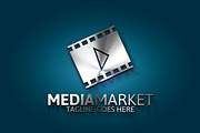 Media Market Logo, a Branding & Logo Template by Josuf Media