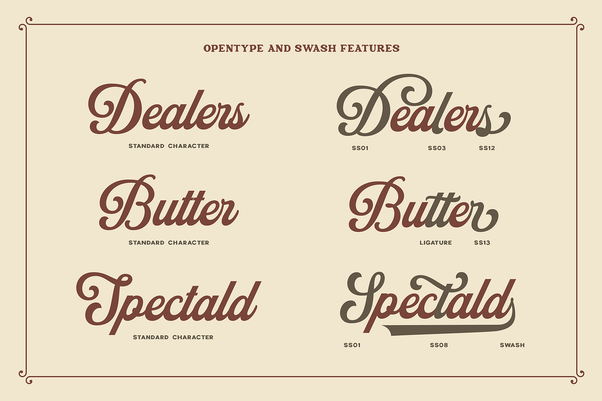 Neville Font, a Script Font by Runsell Studio