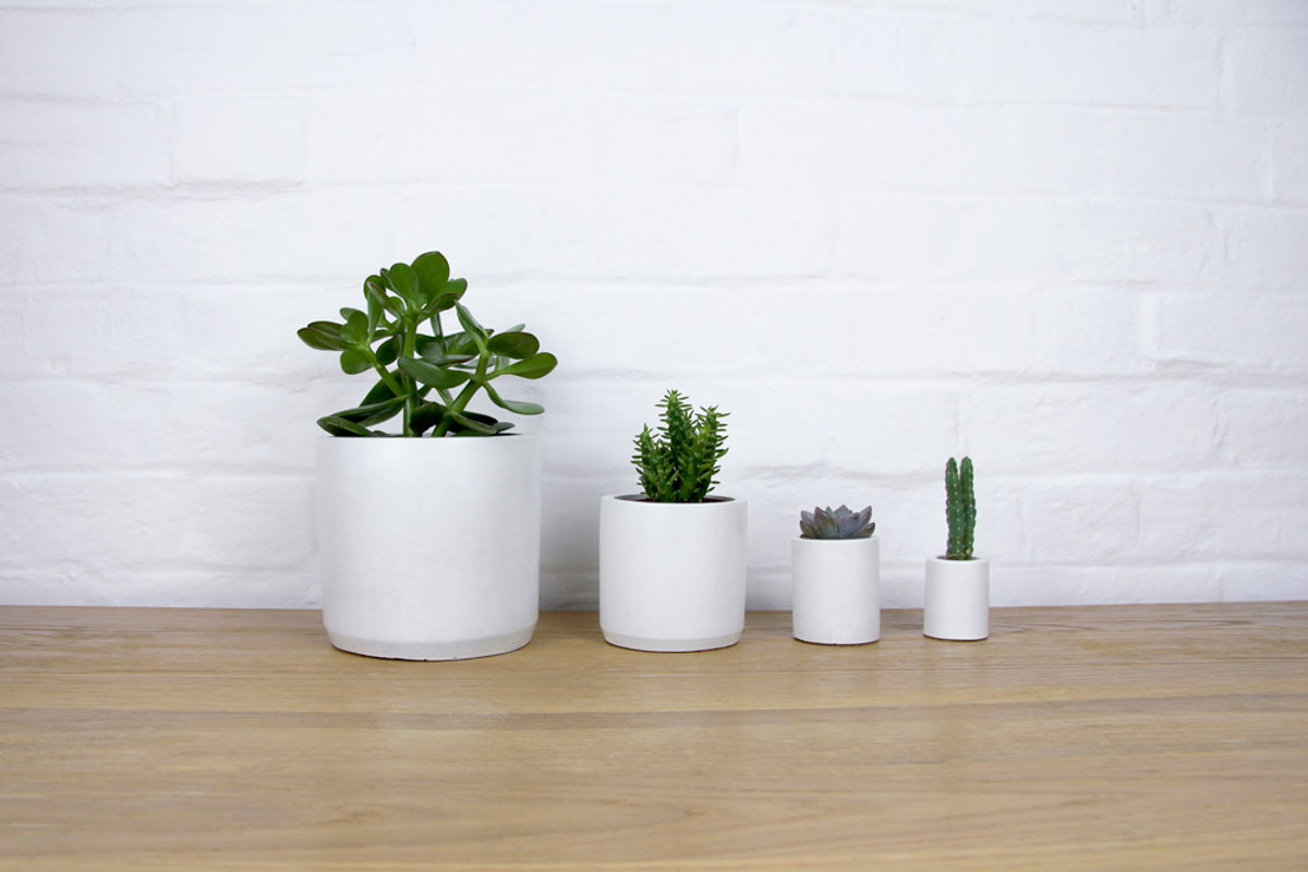 Planter / plant pot mockup set, a Mockup by Albaquirky