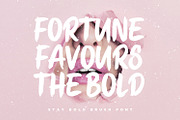 STAY BOLD Brush Font, a Font by Sam Parrett