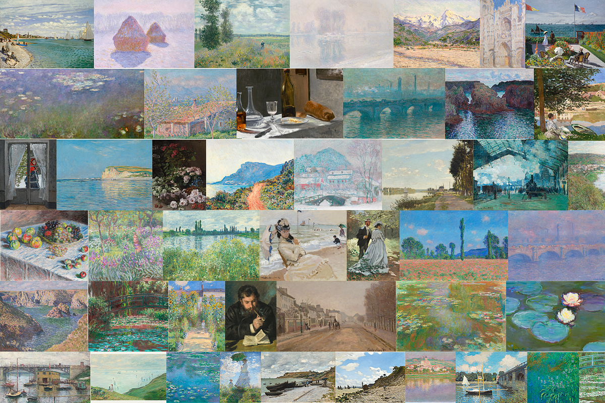 700+ Claude Monet Ultimate Bundle, an Object Graphic by Lilithcollageart
