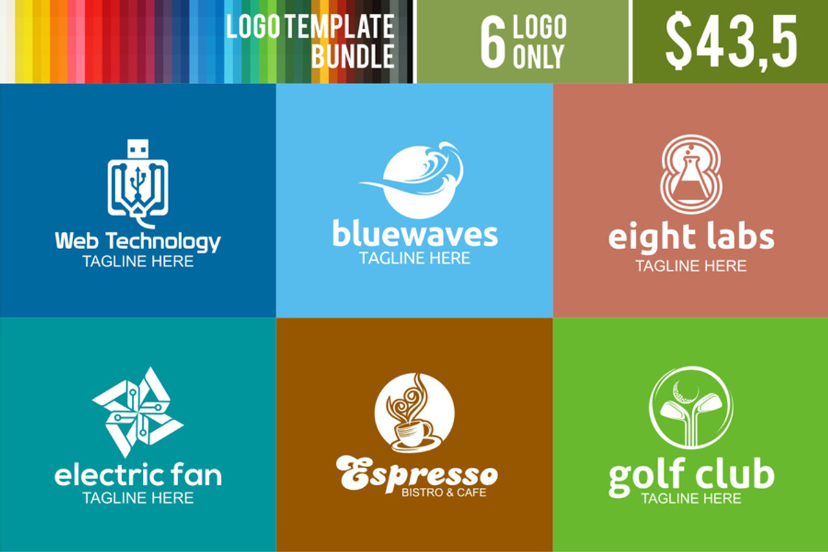 Logo Templates Bundle #10, a Branding & Logo Template by Acongraphic