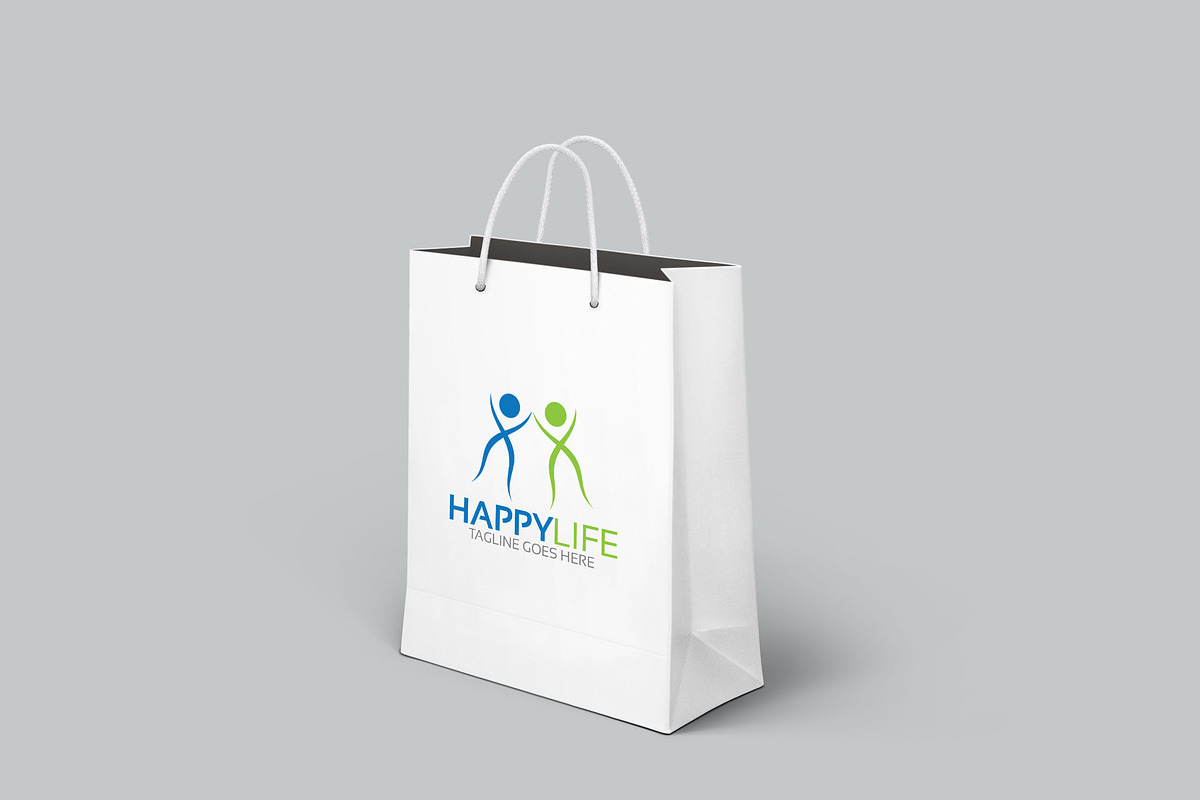 Happy Life Logo, a Branding & Logo Template by Josuf Media