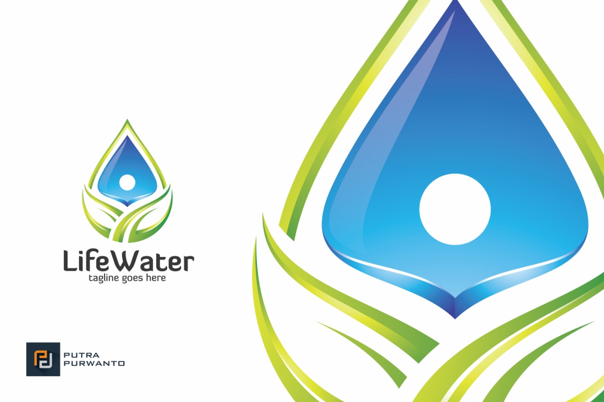 Life Water - Logo Template, a Branding & Logo Template by putra_purwanto