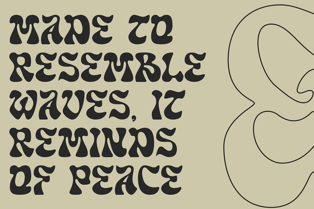 Glass Water - Tropical Font, a Font by HeyFonts