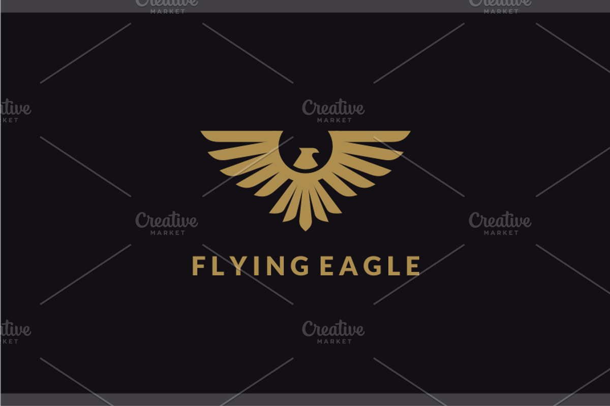 Flying Eagle Logo, a Branding & Logo Template by yopie