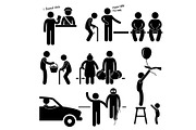 Kind Good Hearted Helpful Person, an Icon by Leremy Stick Figures