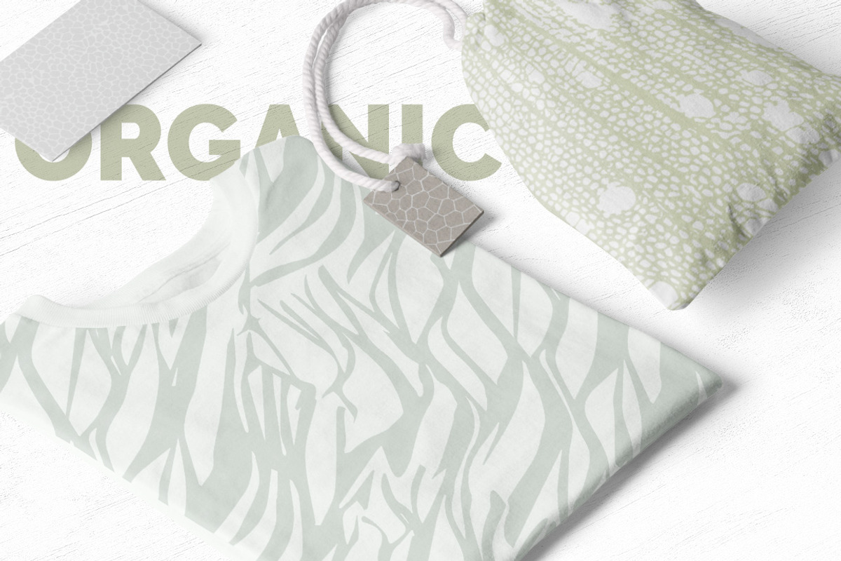 Organic Patterns - 2 color palettes, a Pattern Graphic by Youandigraphics