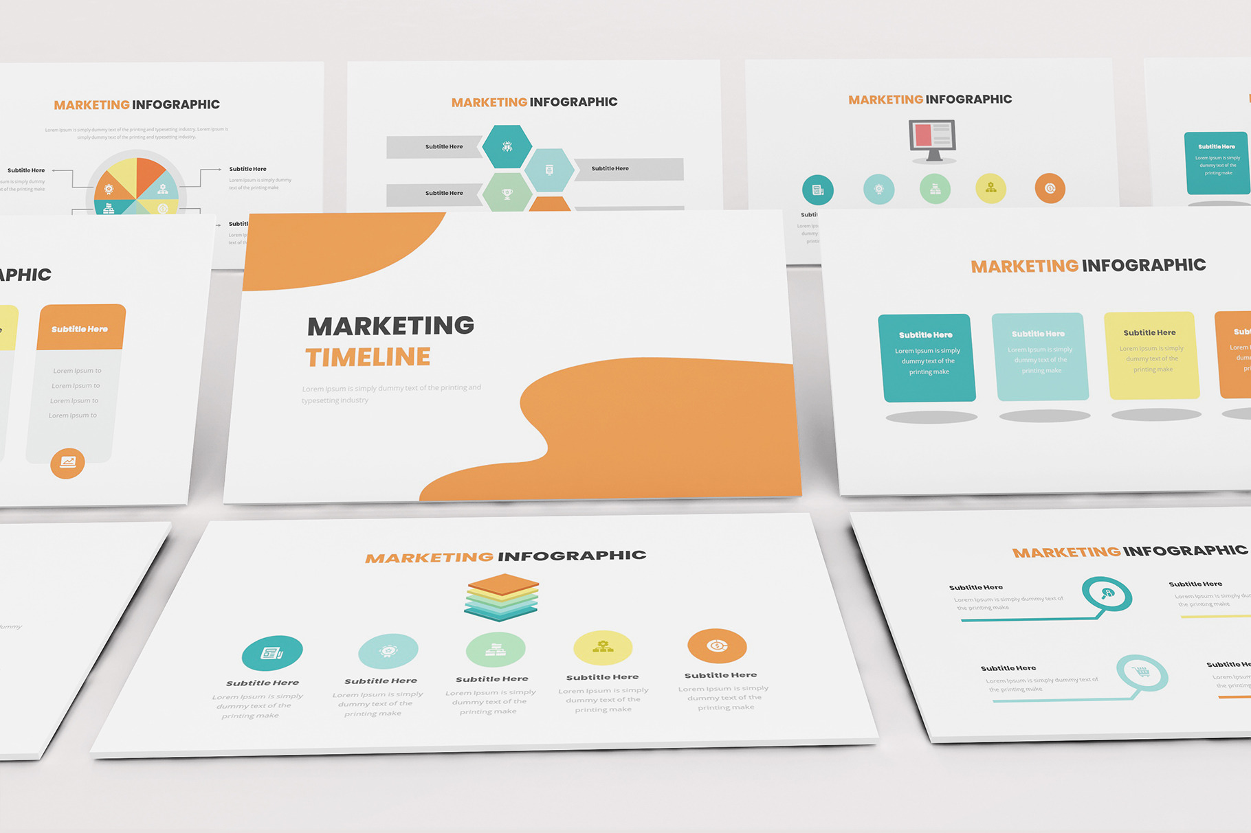 Marketing Infographic Powerpoint, a Presentation Template by Formatika ...