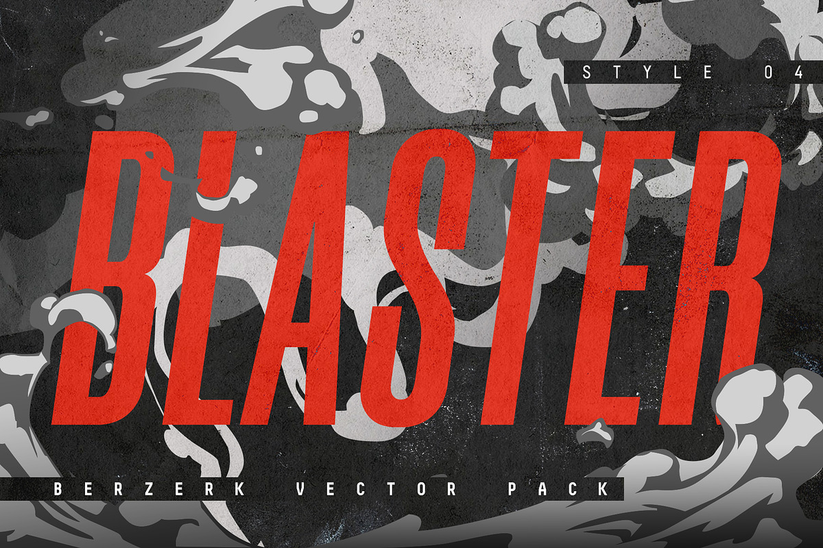 BERZERK - VECTOR PACK, an Object Graphic by GOAT Design Co.