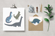 Cute Dinosaurs, an Animal Illustration by Mii Lab