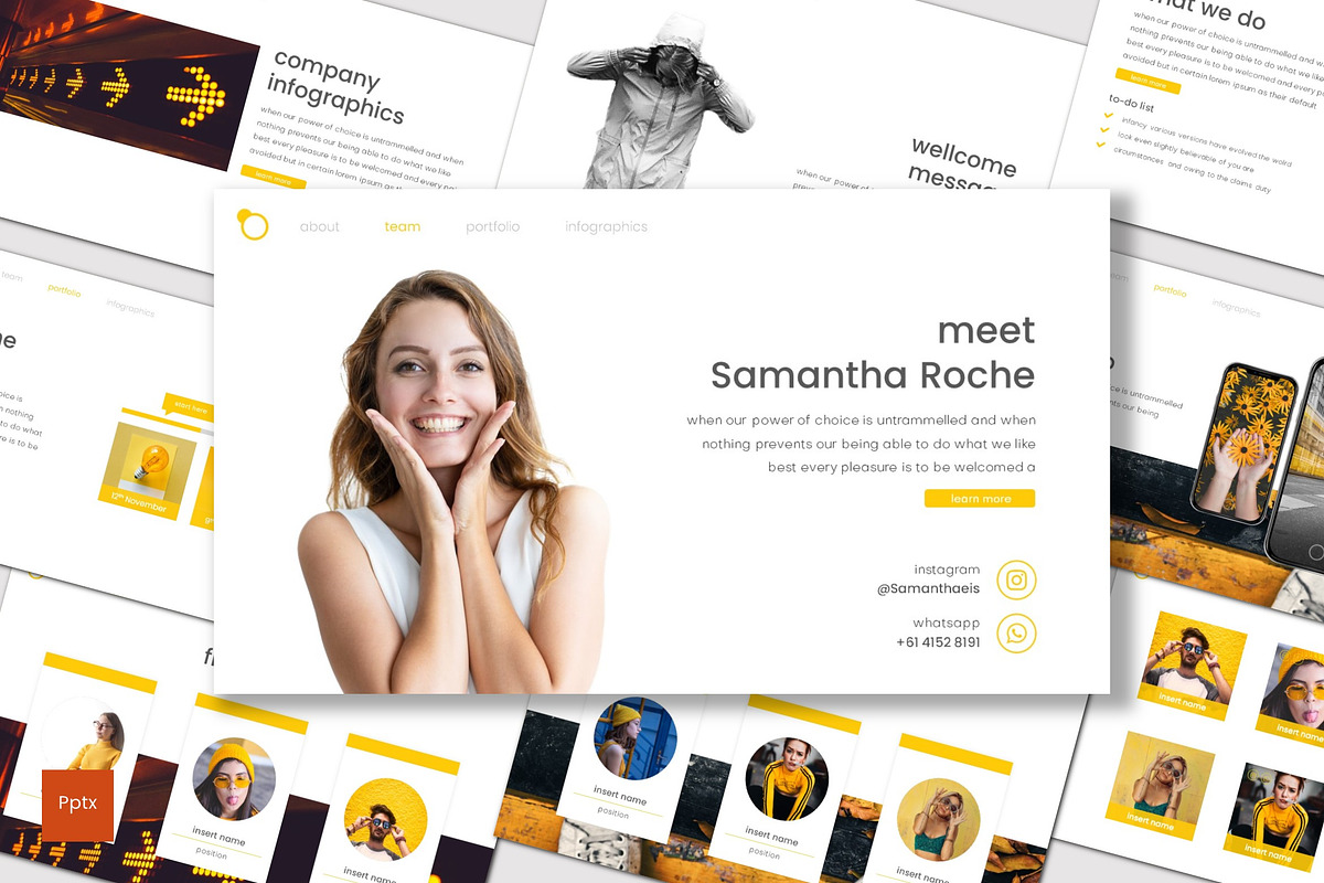 Intersection - Powerpoint Template, a Presentation Template by inspirasign