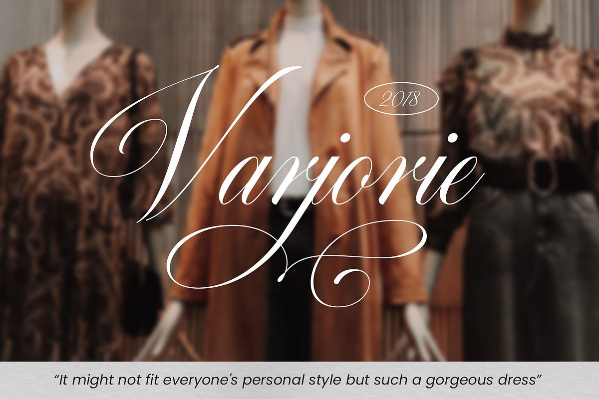 Quadrian - Elegant Script, a Script Font by Arterfak Project