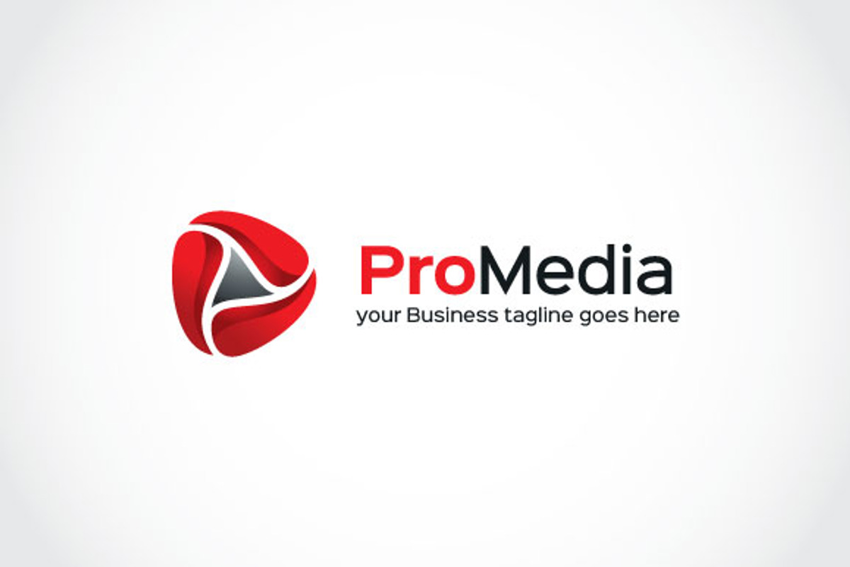 Pro Media Logo Template, a Branding & Logo Template by The Branding Fusion